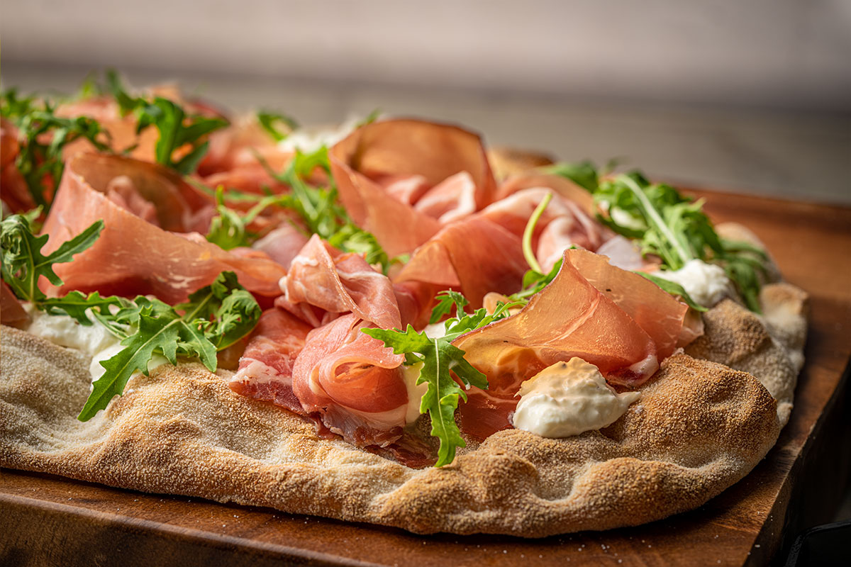 Pinsa Prosciutto crudo - bindi DEUTSCHLAND GmbH